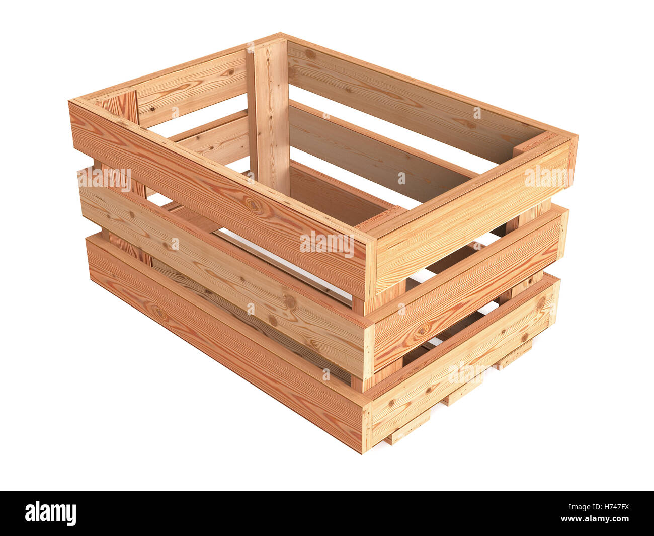 Fish crates Cut Out Stock Images & Pictures - Alamy