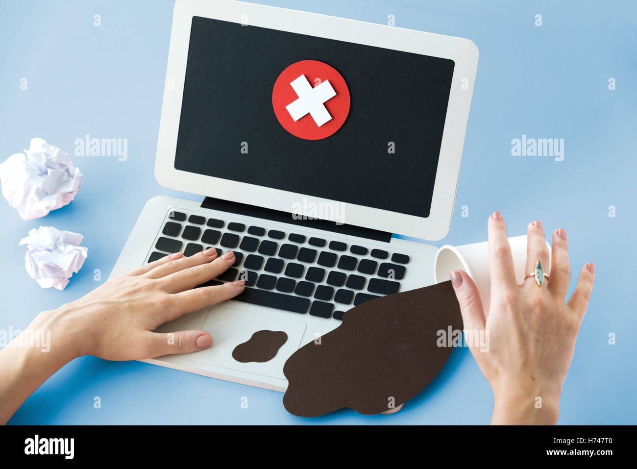 Computer Connection Internet Networking Digital Concept Stock Photo - Alamy