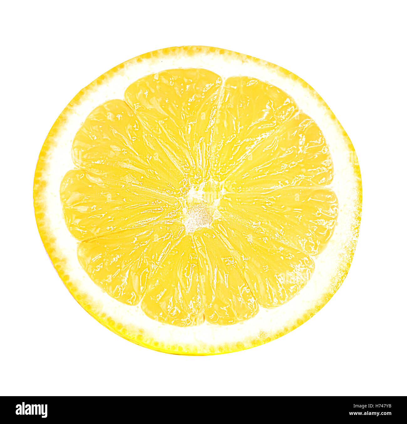 Fresh lemon isolated on white background Stock Photo - Alamy