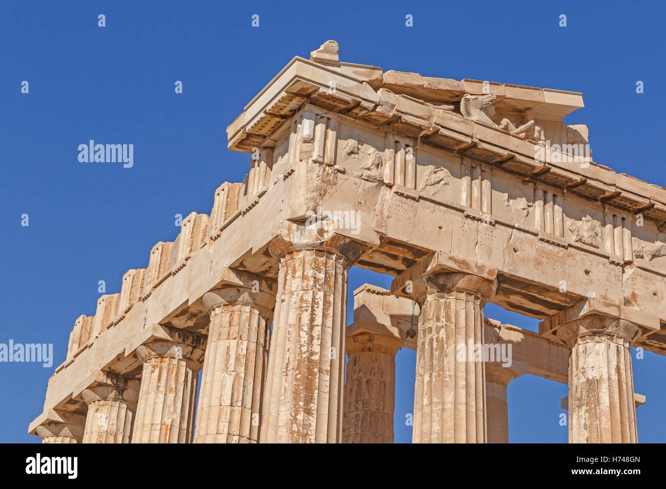 Parthenon temple on acropolis hi-res stock photography and images - Alamy