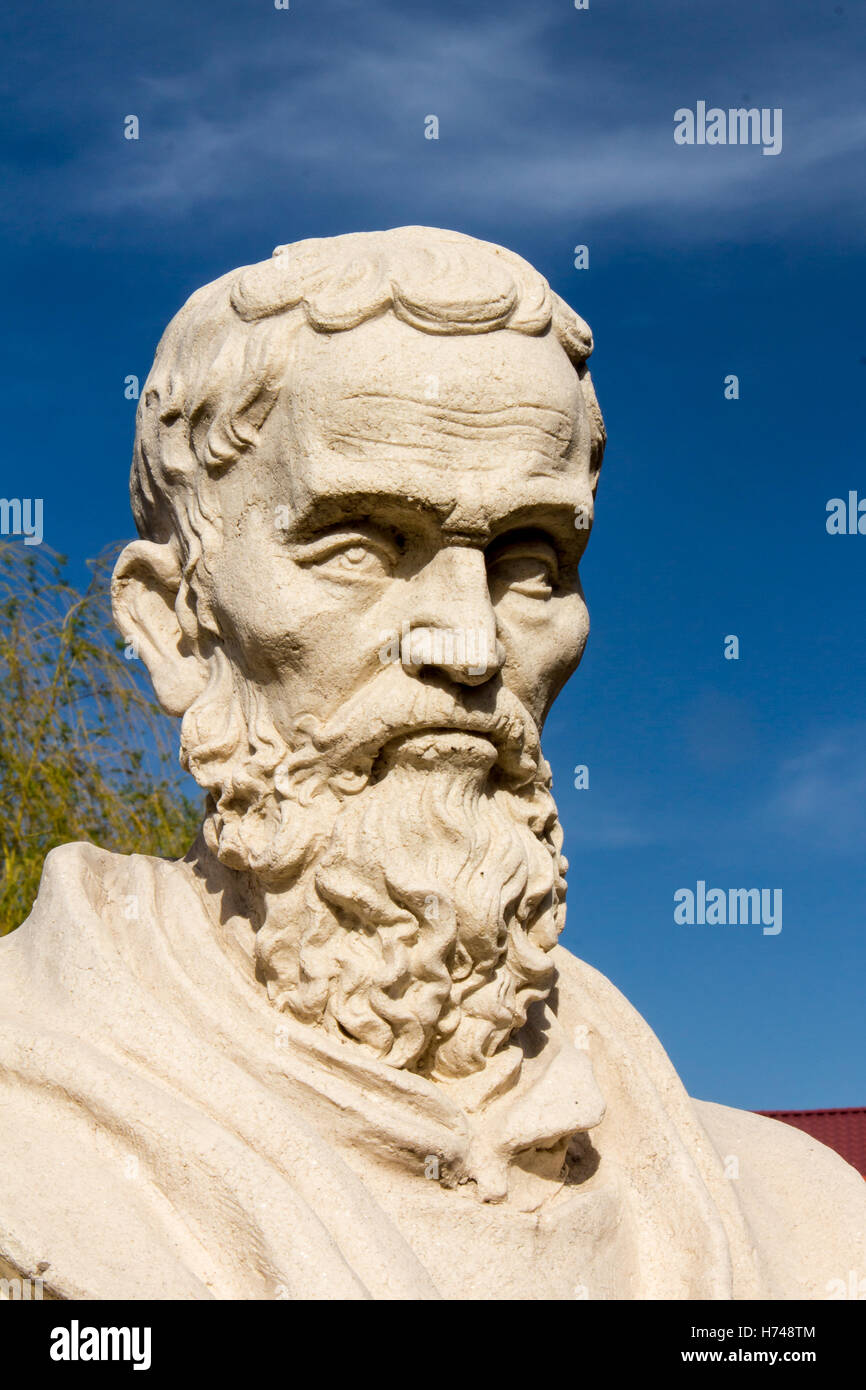 Aristotle statue hi-res stock photography and images - Alamy