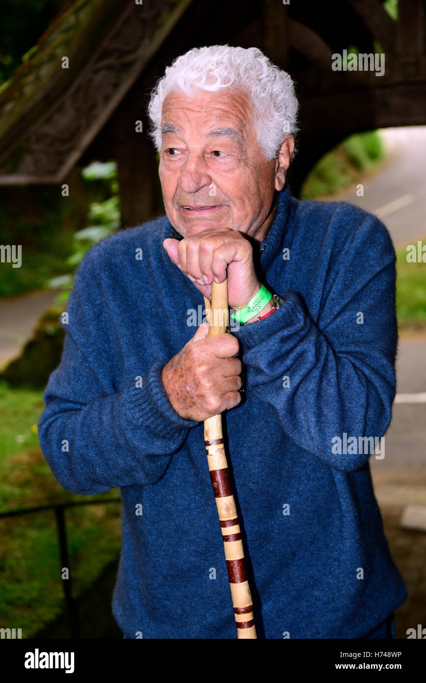 Celebrity chef Antonio Carluccio at the opening of Bramshott Open ...