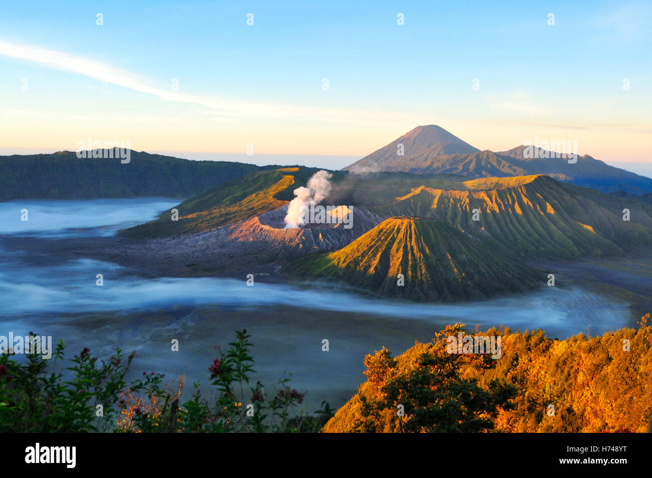 Mount Bromo, Java, Indonesia Stock Photo - Alamy