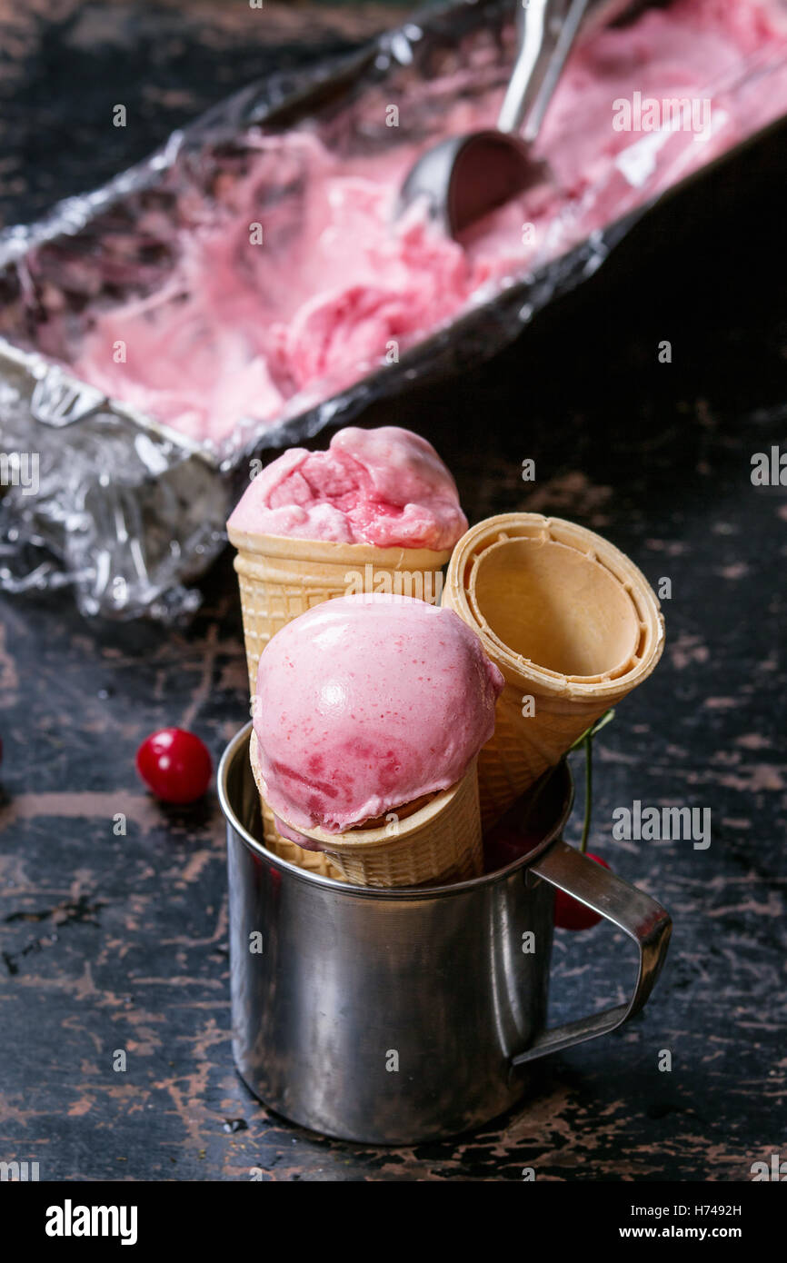 Sorbet texture hi-res stock photography and images - Alamy