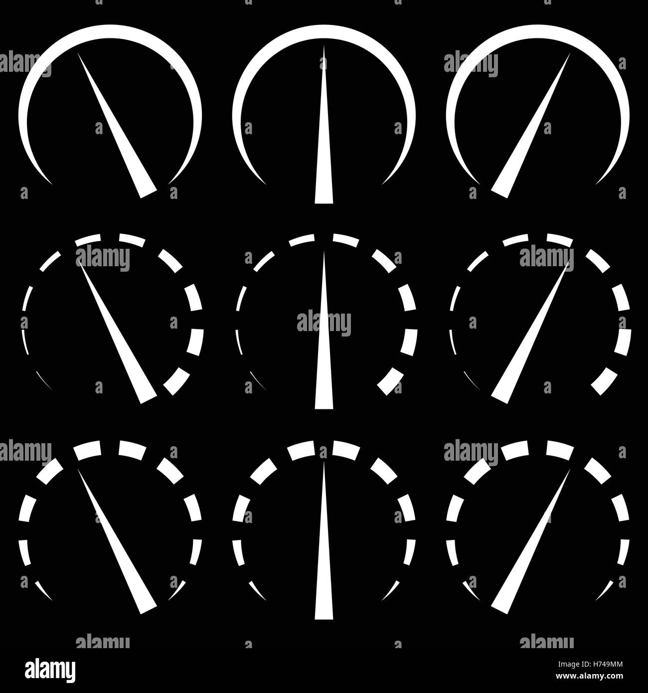 Fast and slow lines Stock Vector Images - Alamy