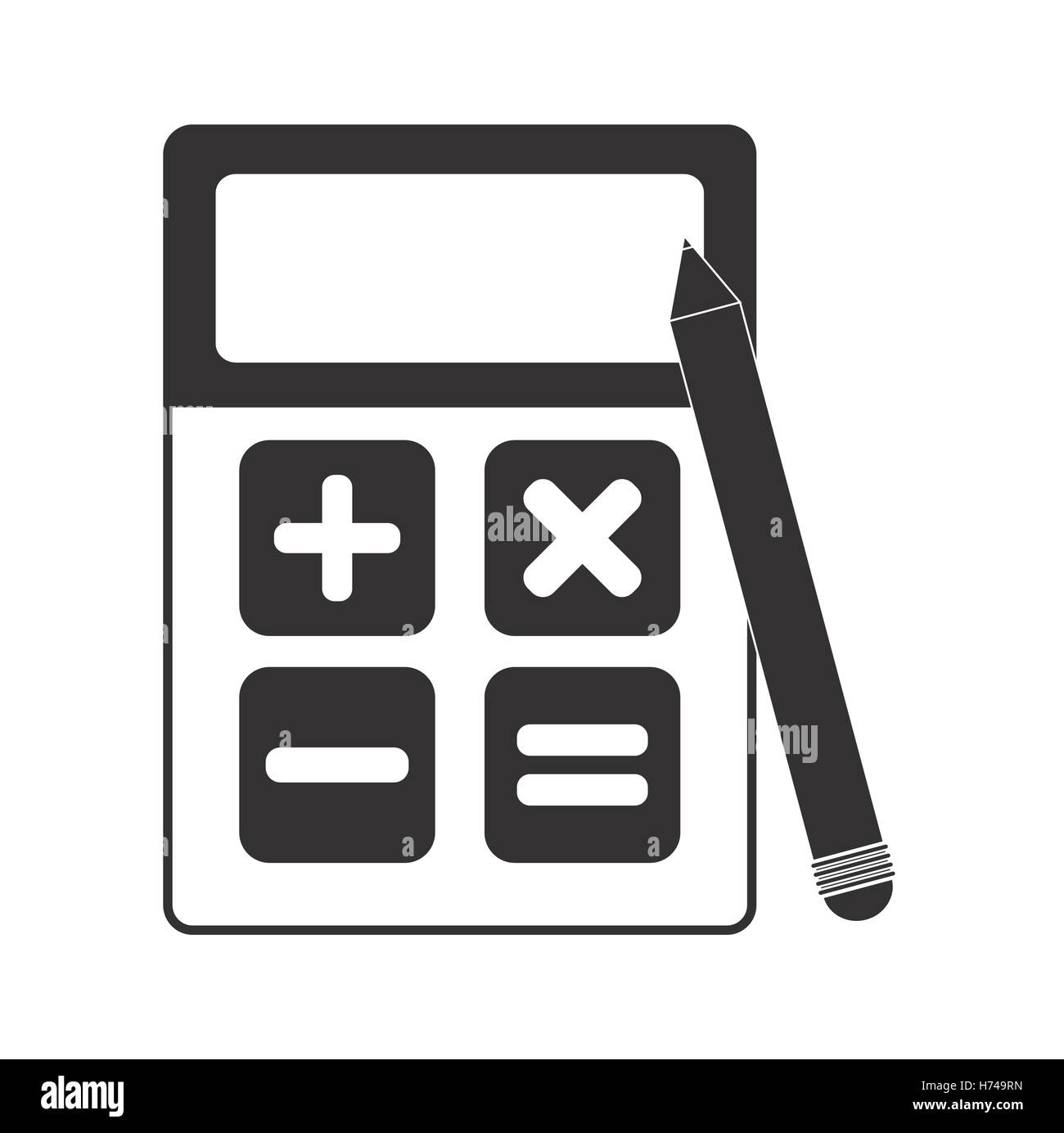 Isolated calculator tool design Stock Vector Image & Art - Alamy