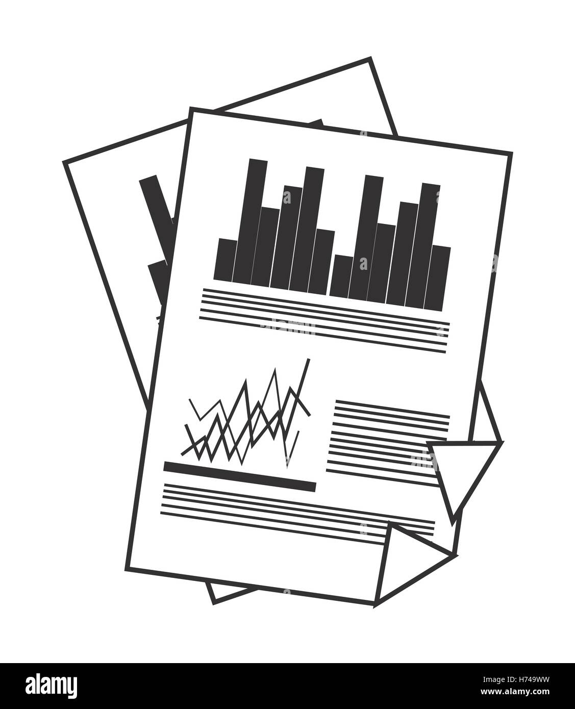 Isolated infographic document design Stock Vector Image & Art - Alamy
