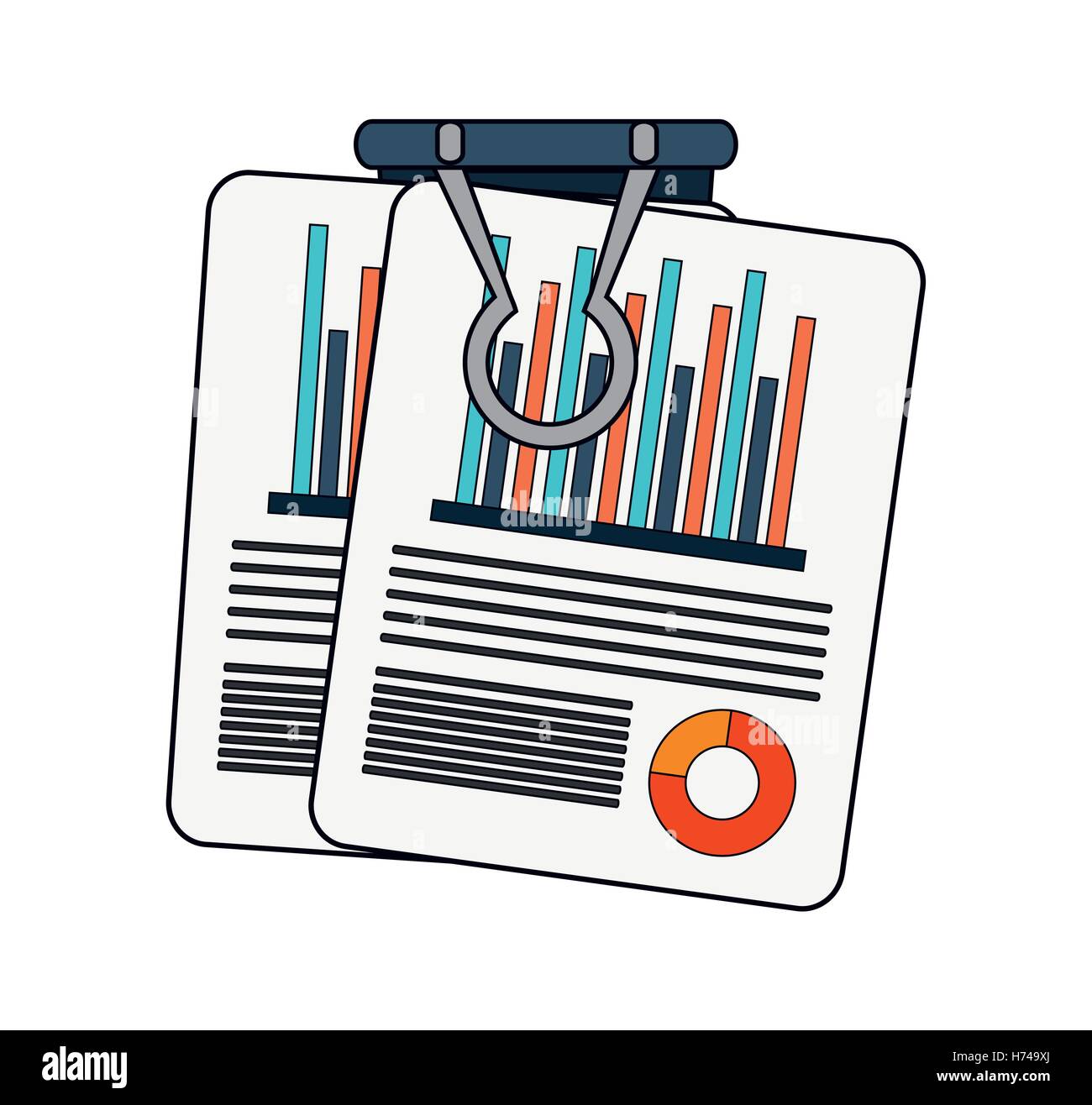 Isolated infographic document design Stock Vector Image & Art - Alamy