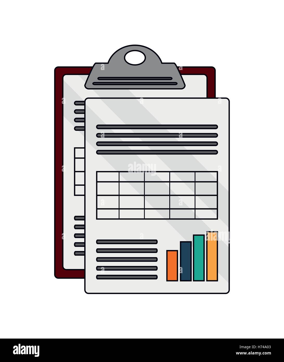Isolated infographic document design Stock Vector Image & Art - Alamy