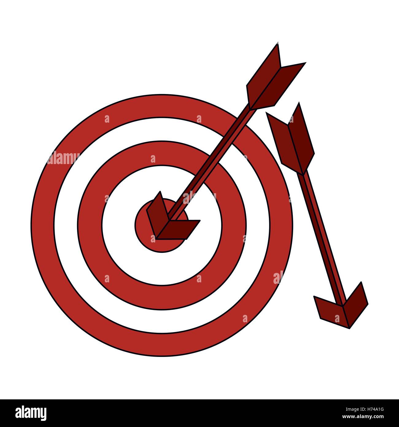 Isolated Target design Stock Vector Image & Art - Alamy
