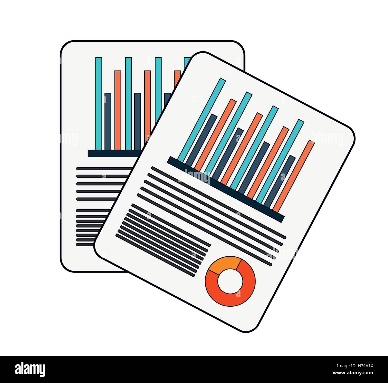 Isolated infographic document design Stock Vector Image & Art - Alamy