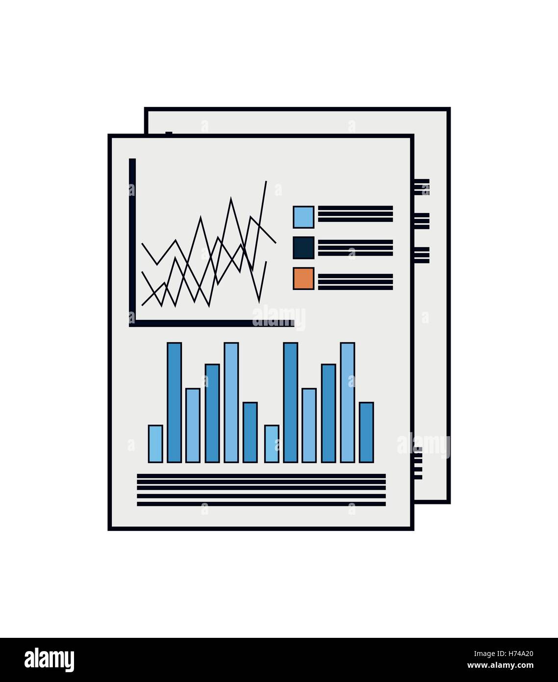 Isolated infographic document design Stock Vector Image & Art - Alamy