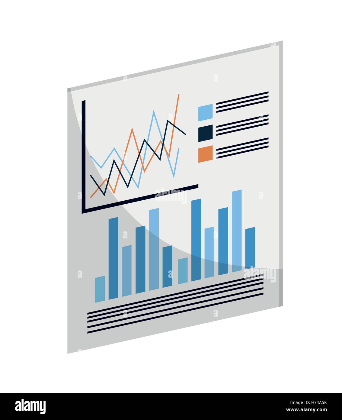 Isolated infographic document design Stock Vector Image & Art - Alamy