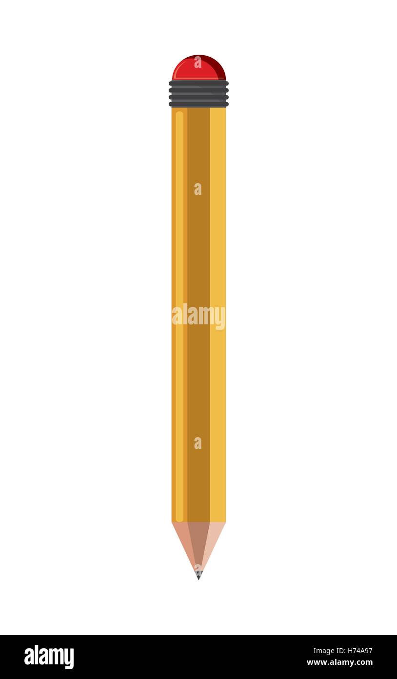 Isolated pencil tool design Stock Vector Image & Art - Alamy