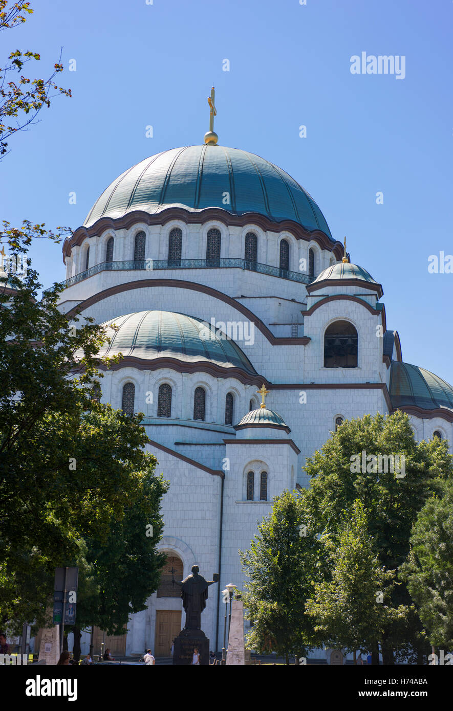 The Church of Saint Sava is one of the largest church buildings in the ...
