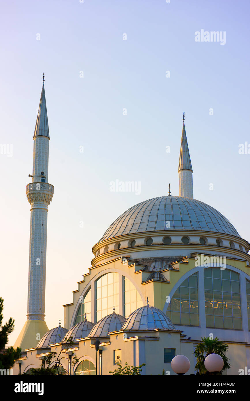 The Shkoder Mosque at sunset Stock Photo - Alamy