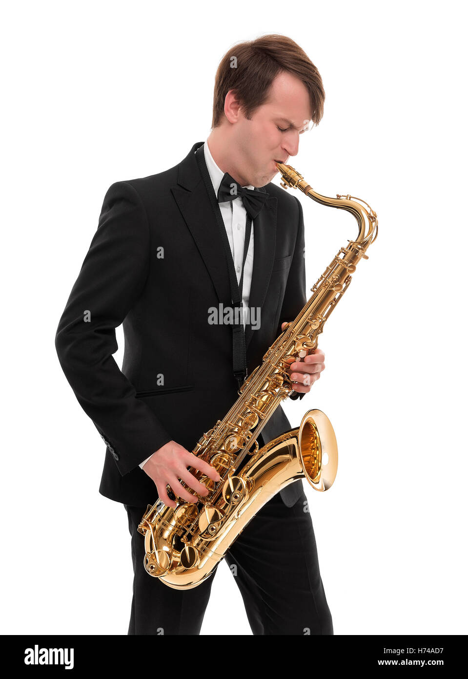 Musician plays music people Cut Out Stock Images & Pictures - Alamy