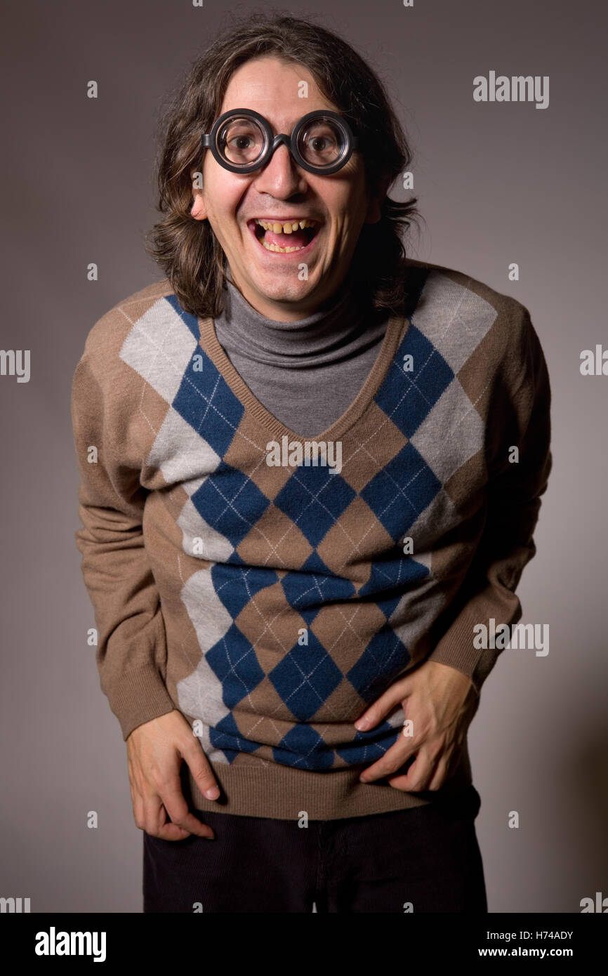 Goofy looking men hi-res stock photography and images - Alamy