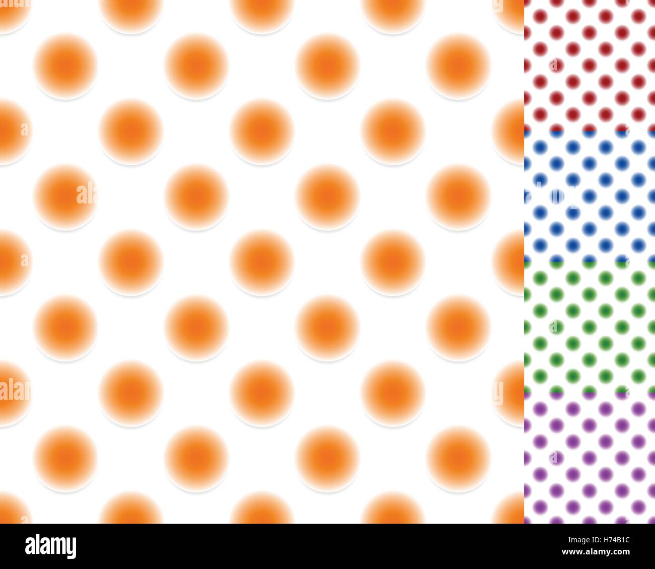 Tile(s) with fading spots, circles. Seamlessly repeatable Stock Vector ...