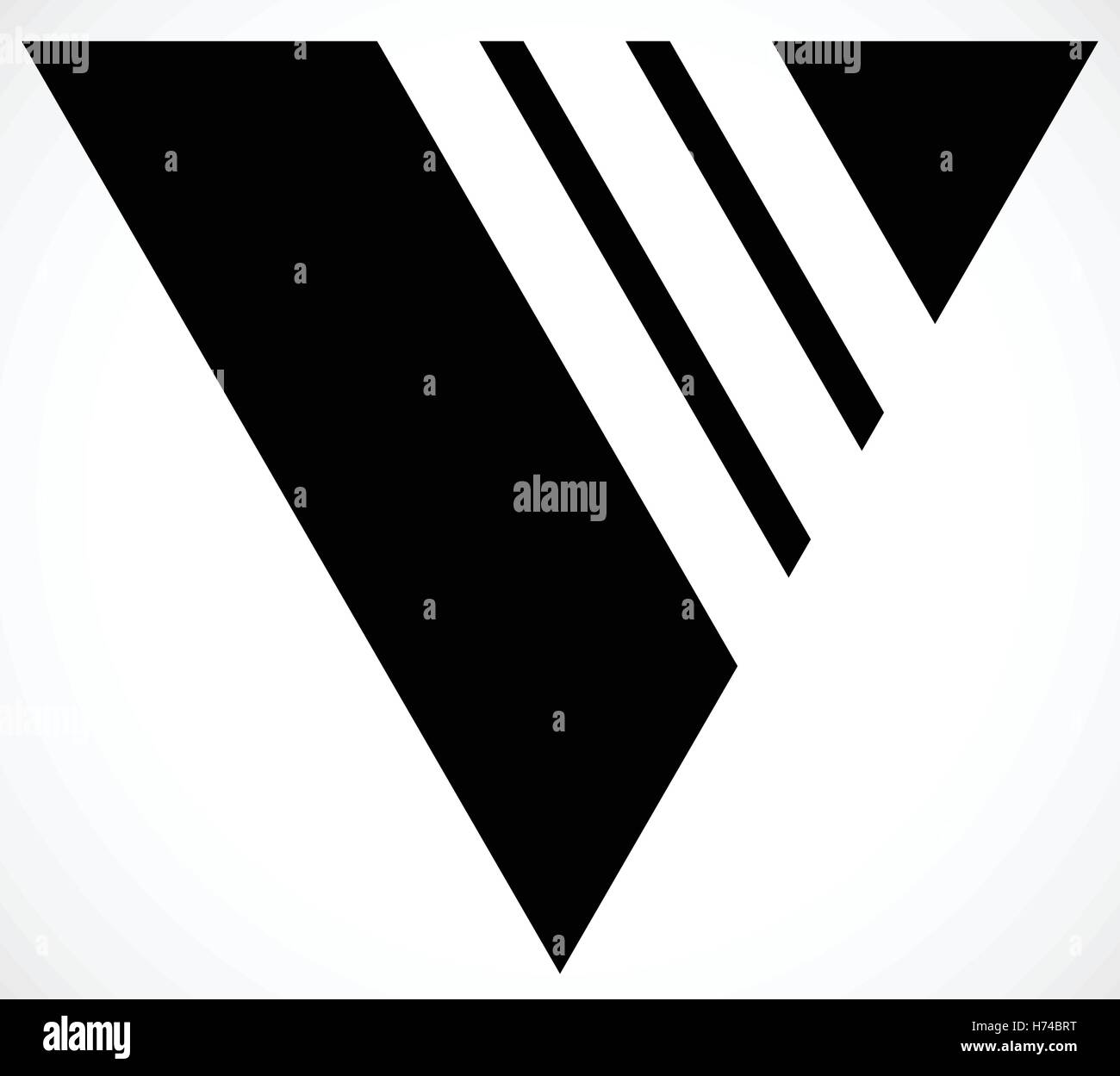 Triangle triangular division hi-res stock photography and images - Alamy