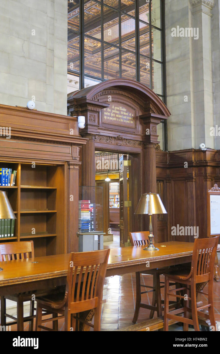 Nypl room library public catalog hi-res stock photography and images ...