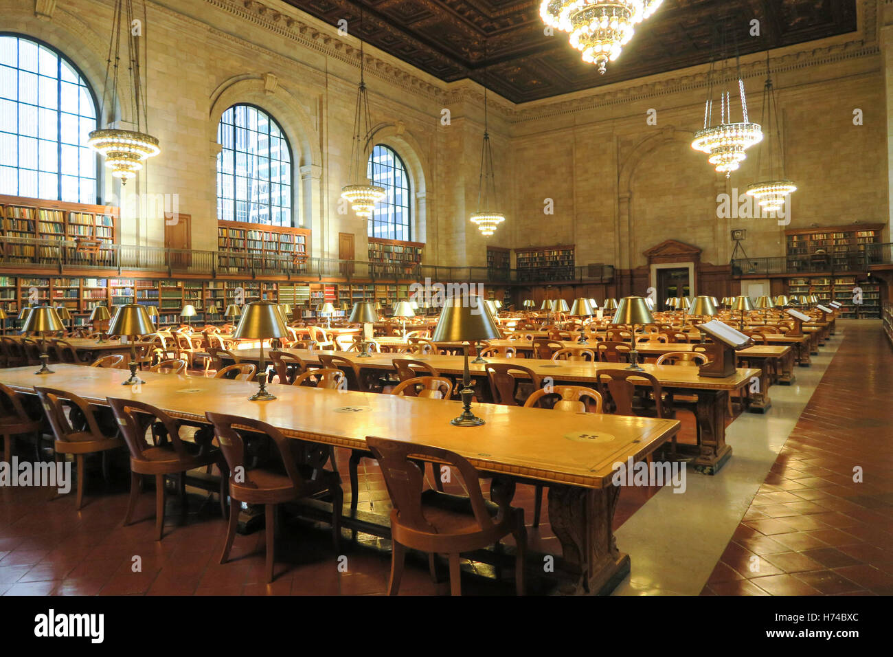 The Rose Main Reading Room is a Landmark in the New York Public Library ...