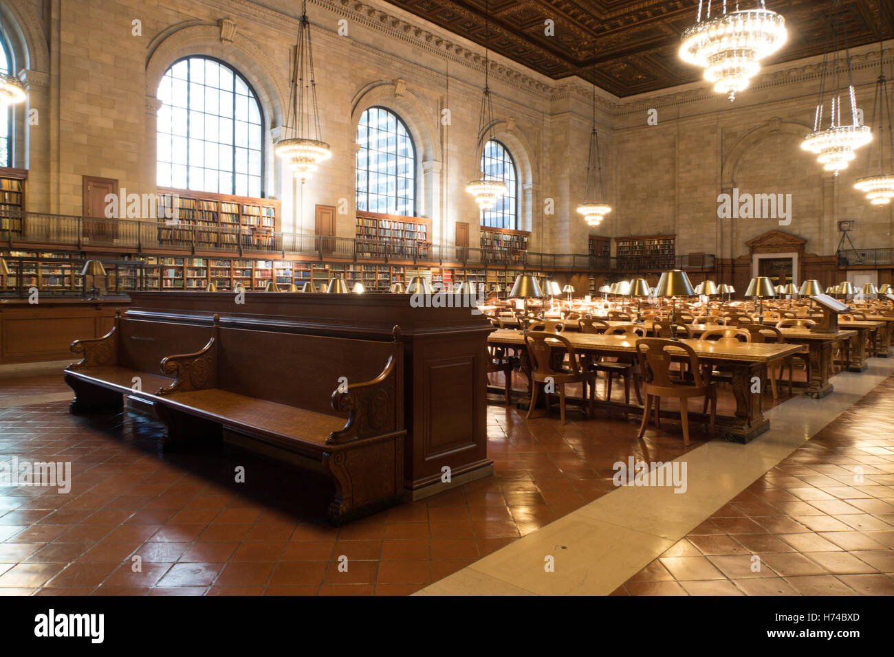 The Rose Main Reading Room is a Landmark in the New York Public Library ...