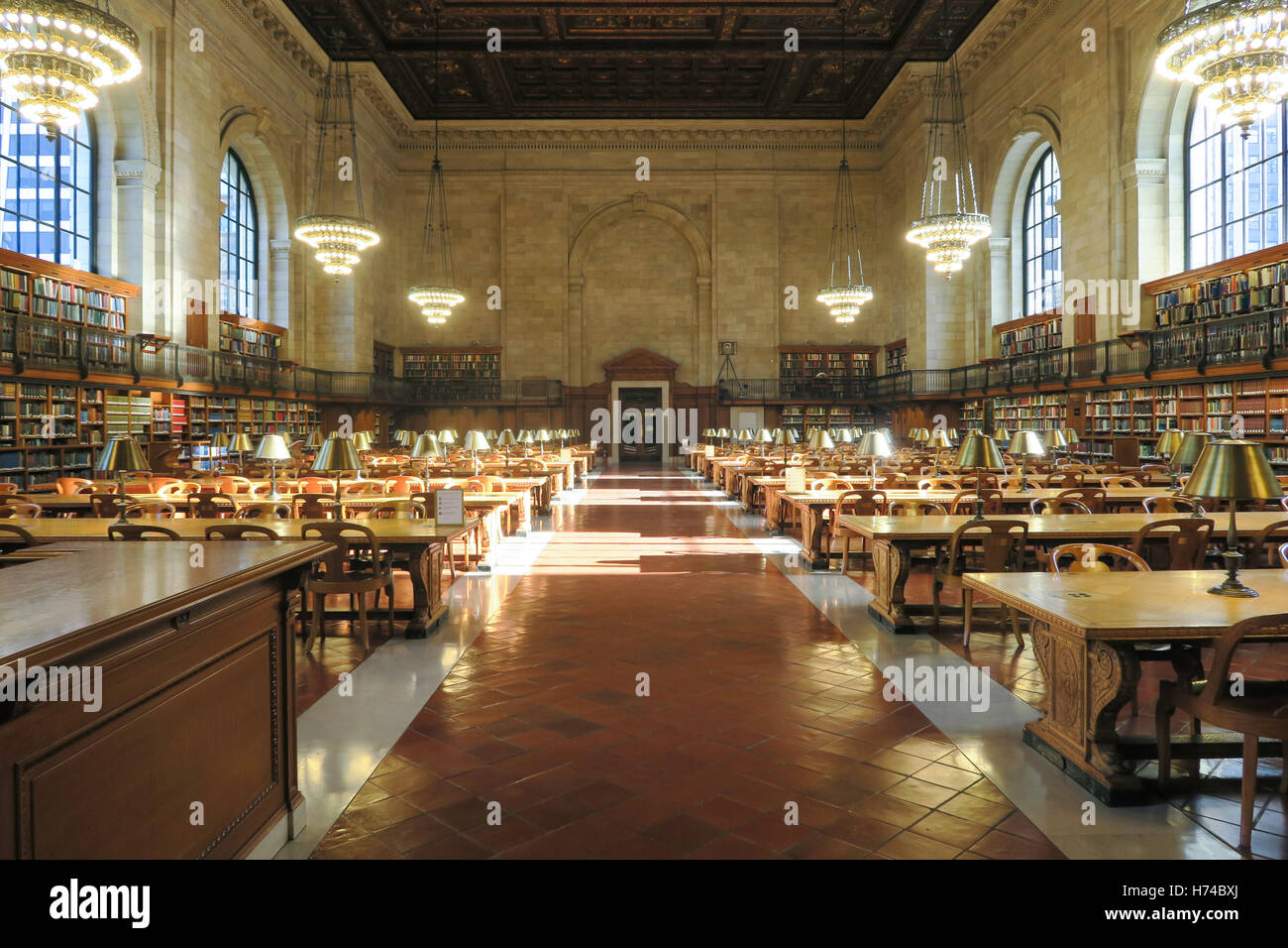 The Rose Main Reading Room is a Landmark in the New York Public Library ...