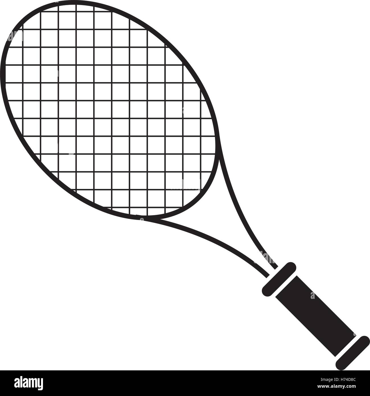 Isolated racket of tennis design Stock Vector Image & Art - Alamy