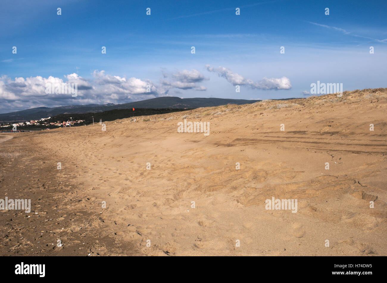 Is Arenas beach, Sardinia western coast, Italy Stock Photo - Alamy