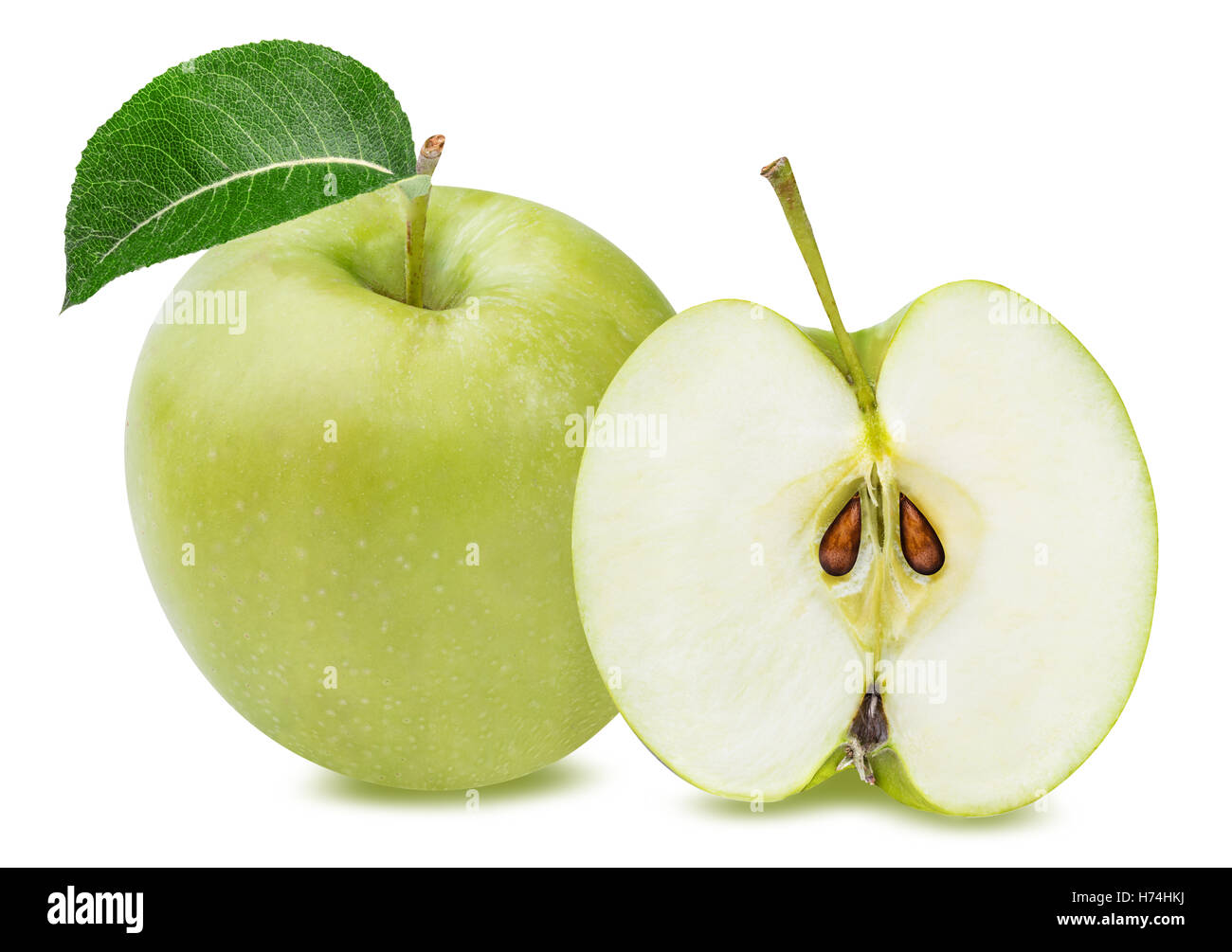 apple isolated on white background Stock Photo - Alamy