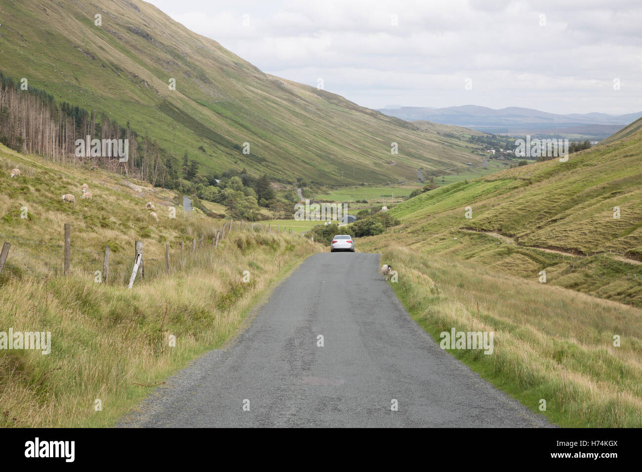 Glengesh Mountain Pass, Donegal; Ireland Stock Photo - Alamy
