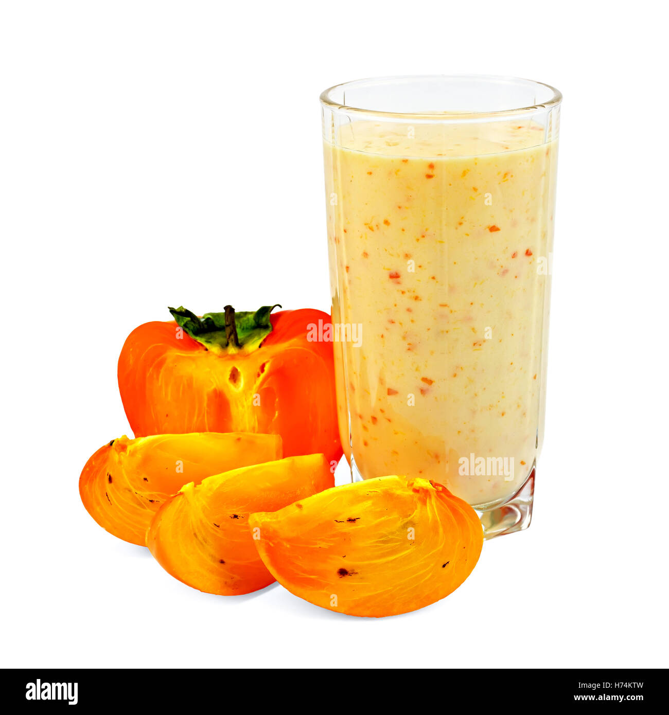 Yogurt and orange juice Cut Out Stock Images & Pictures - Alamy