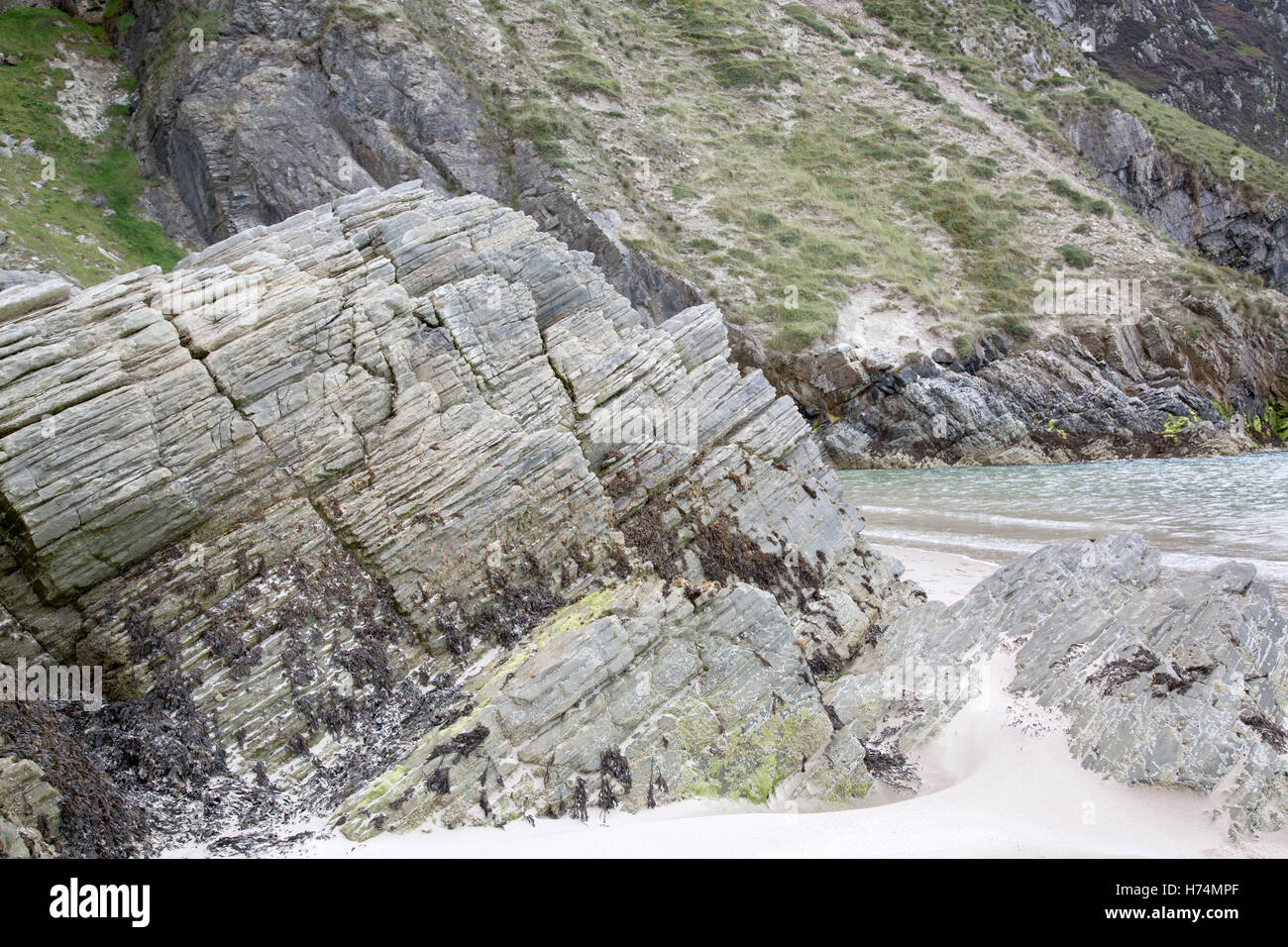 Rock Formation, Maghera Beach, Ardara, Donegal, Ireland Stock Photo - Alamy