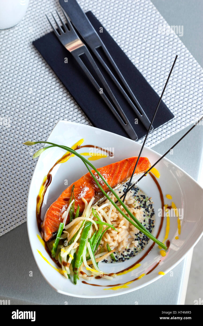 European eating rice hi-res stock photography and images - Alamy