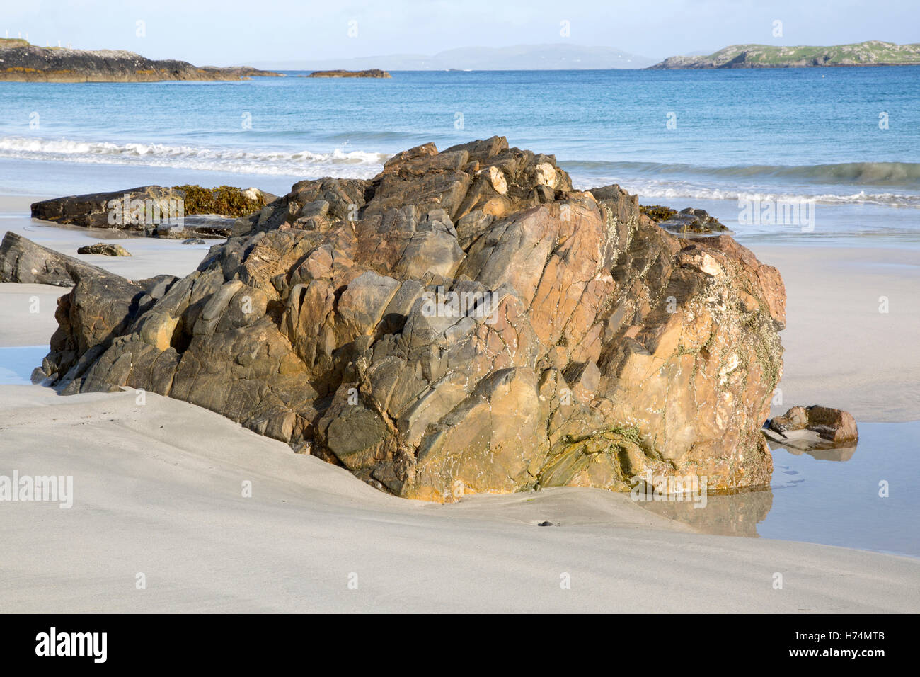 Renvyle Beach in Tully; Connemara; Galway; Ireland Stock Photo - Alamy
