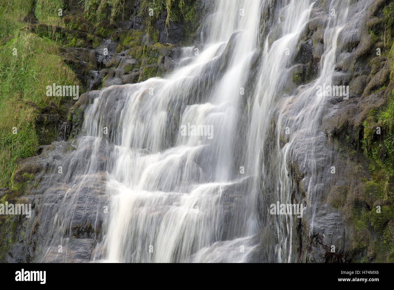 Assaranca Waterfall, Ardara, Donegal, Ireland, Europe Stock Photo - Alamy
