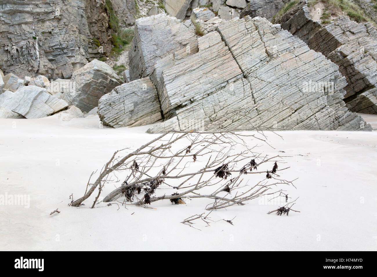 Rock Formation, Maghera Beach, Ardara, Donegal, Ireland Stock Photo - Alamy