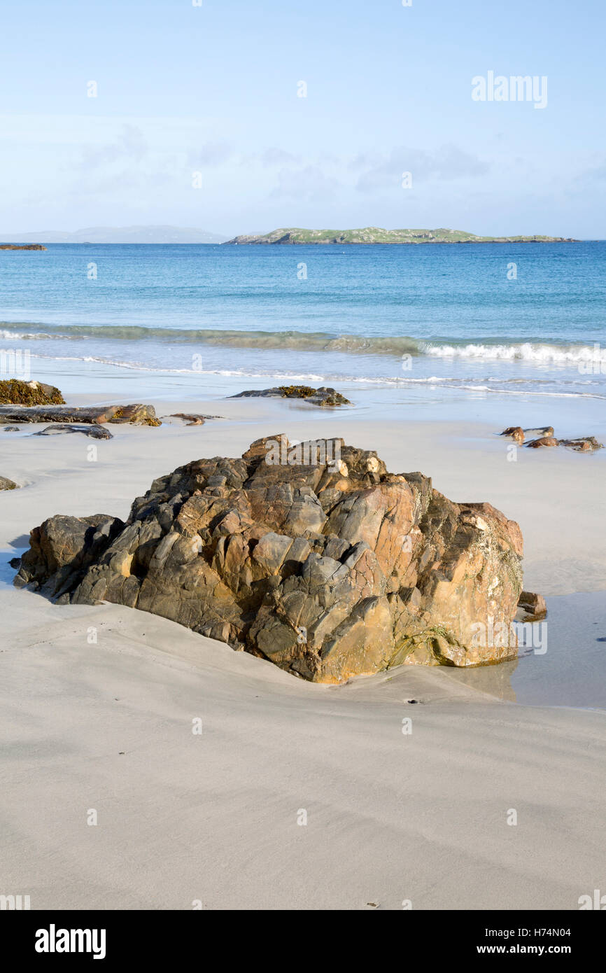 Renvyle Beach in Tully; Connemara; Galway; Ireland Stock Photo - Alamy