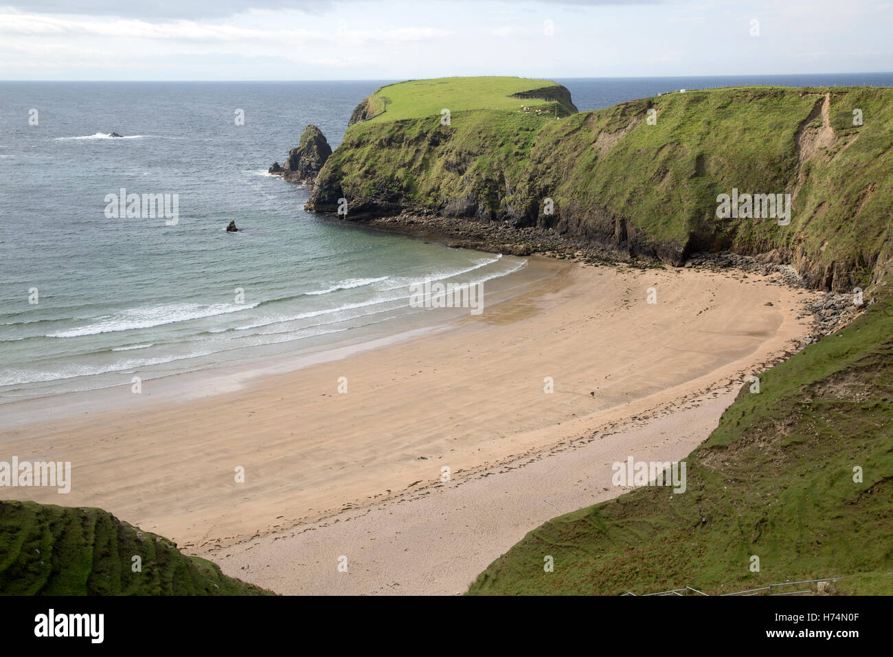 Silver Strand Beach; Malin Beg, Donegal, Ireland Stock Photo - Alamy