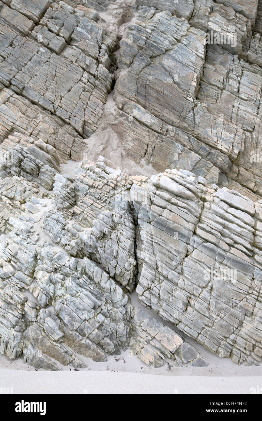 Rock Formation, Maghera Beach, Ardara, Donegal, Ireland Stock Photo - Alamy