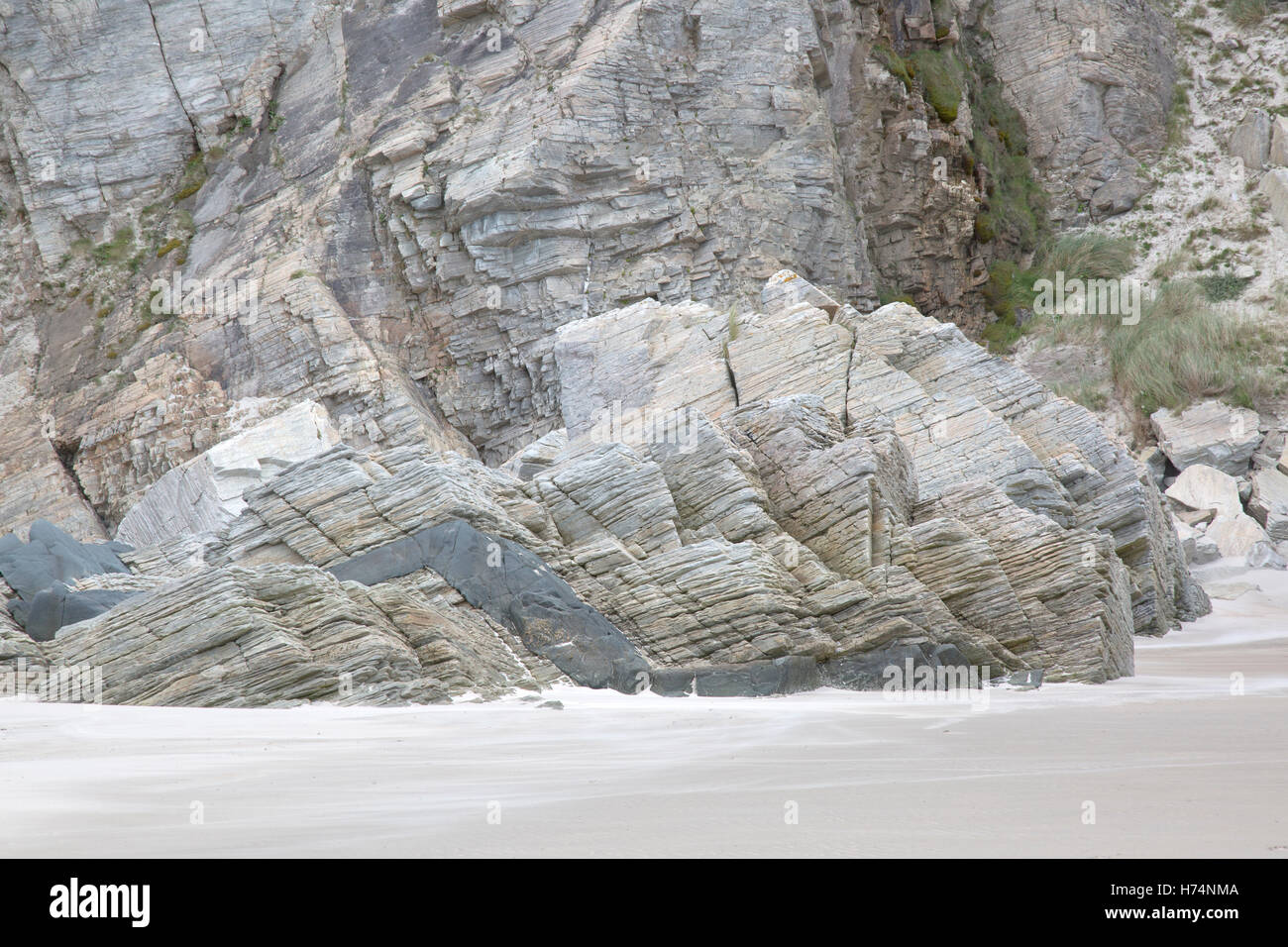 Rock Formation, Maghera Beach, Ardara, Donegal, Ireland Stock Photo - Alamy