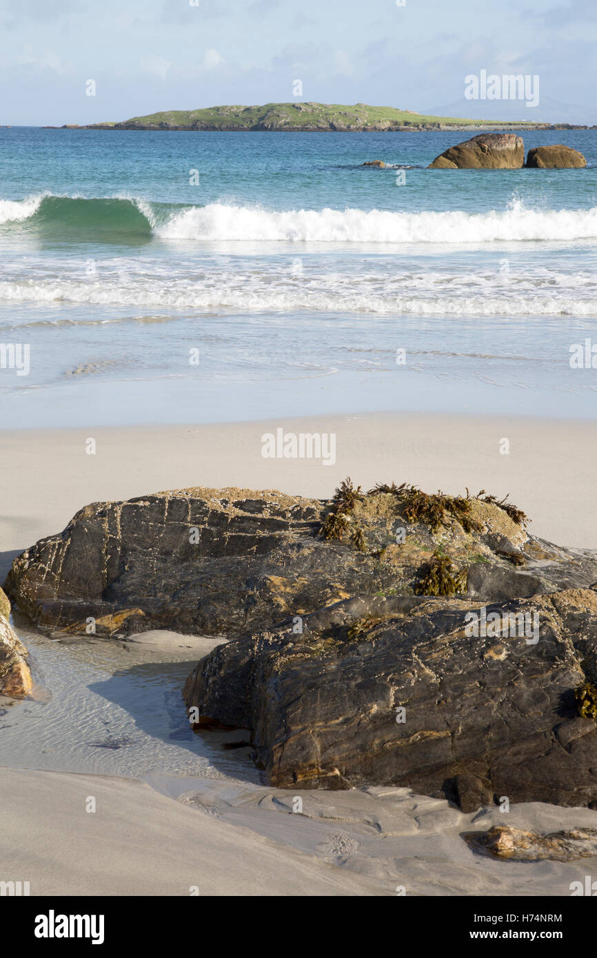 Renvyle Beach in Tully; Connemara; Galway; Ireland Stock Photo - Alamy