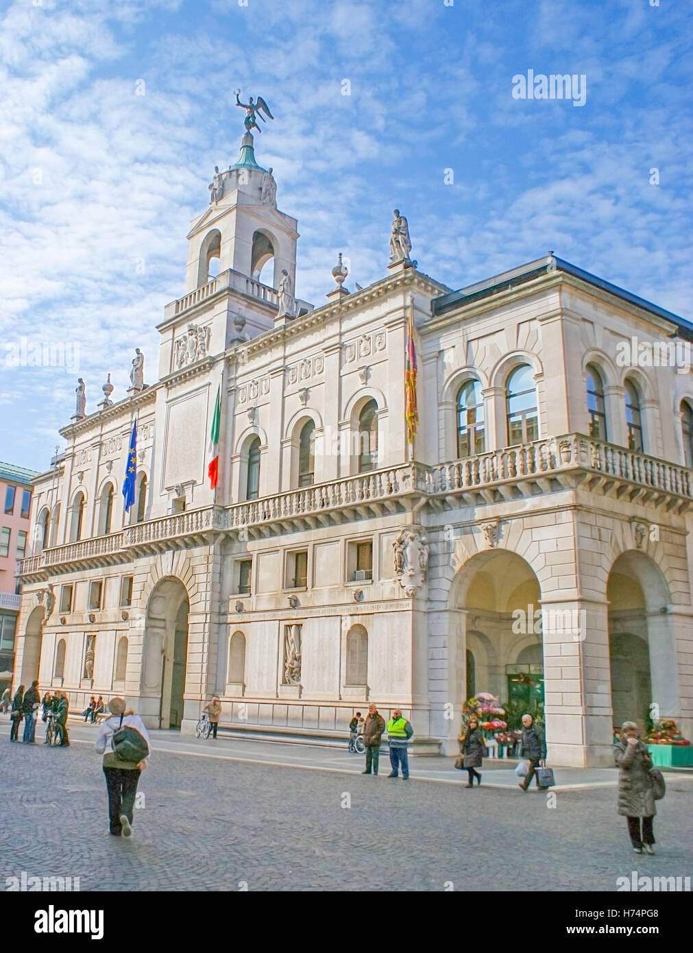 The Town Hall is also called Palazzo Moroni that is a part of the ...
