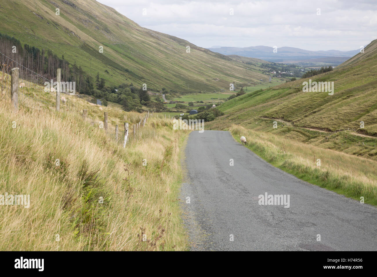 Glengesh Mountain Pass, Donegal; Ireland Stock Photo - Alamy