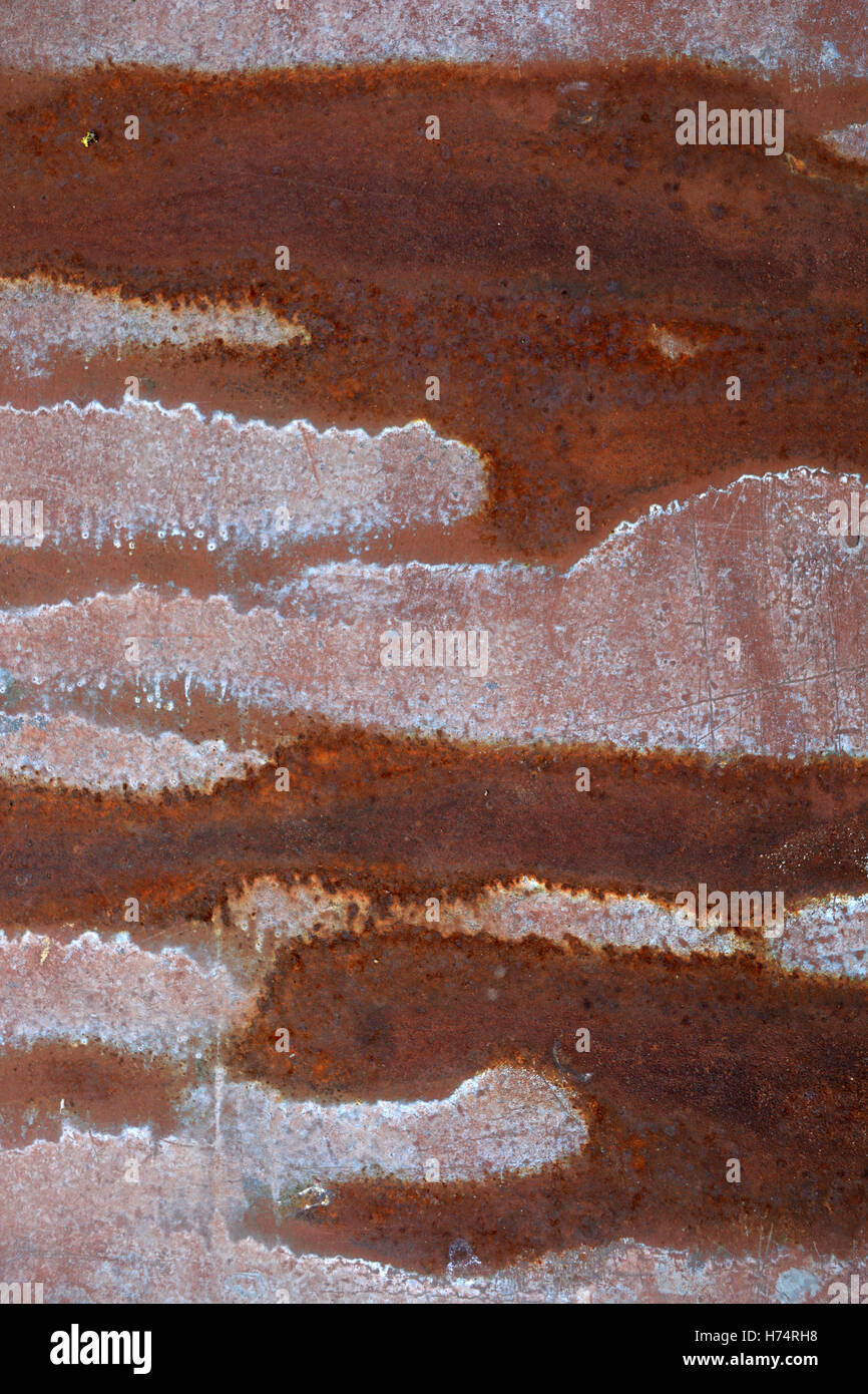 rusty old tin abstract metal background Stock Photo - Alamy