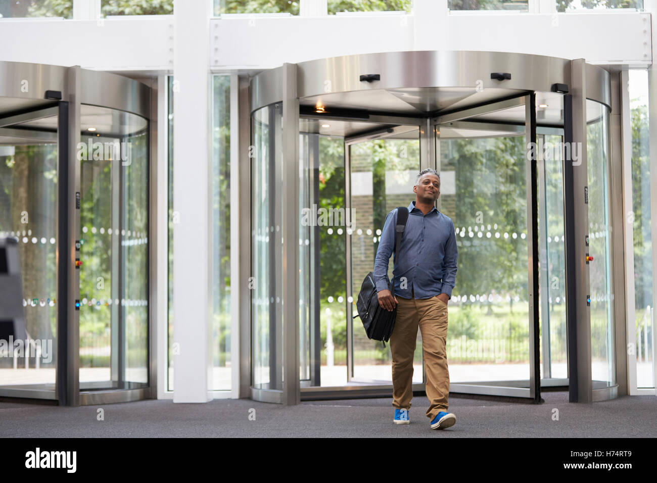 Person Entering University High Resolution Stock Photography and Images ...
