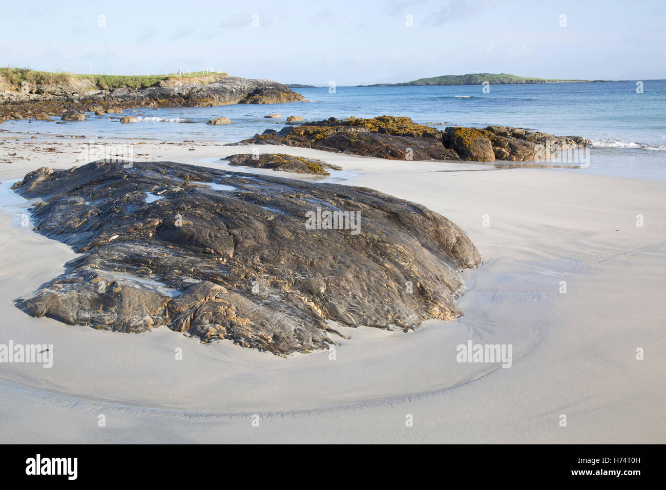 Renvyle Beach in Tully; Connemara; Galway; Ireland Stock Photo - Alamy
