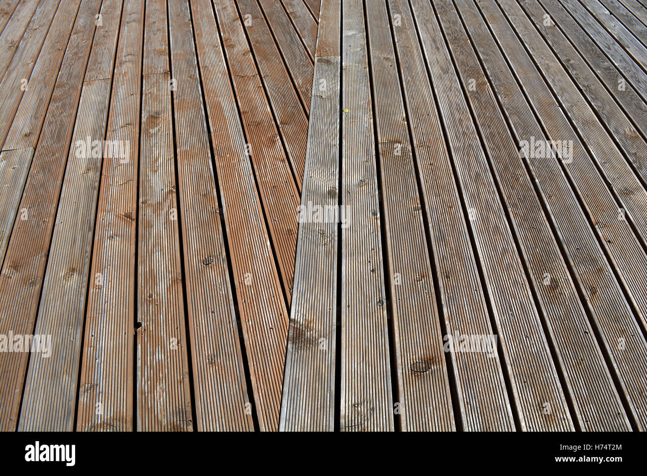 wooden path in park abstract planks background Stock Photo - Alamy