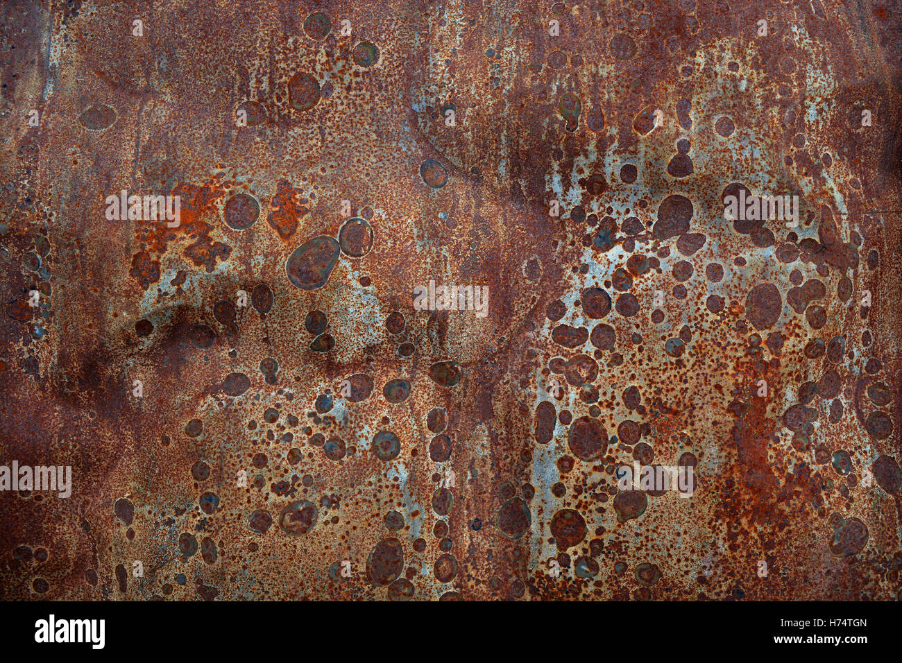 rusty old tin abstract metal background Stock Photo - Alamy